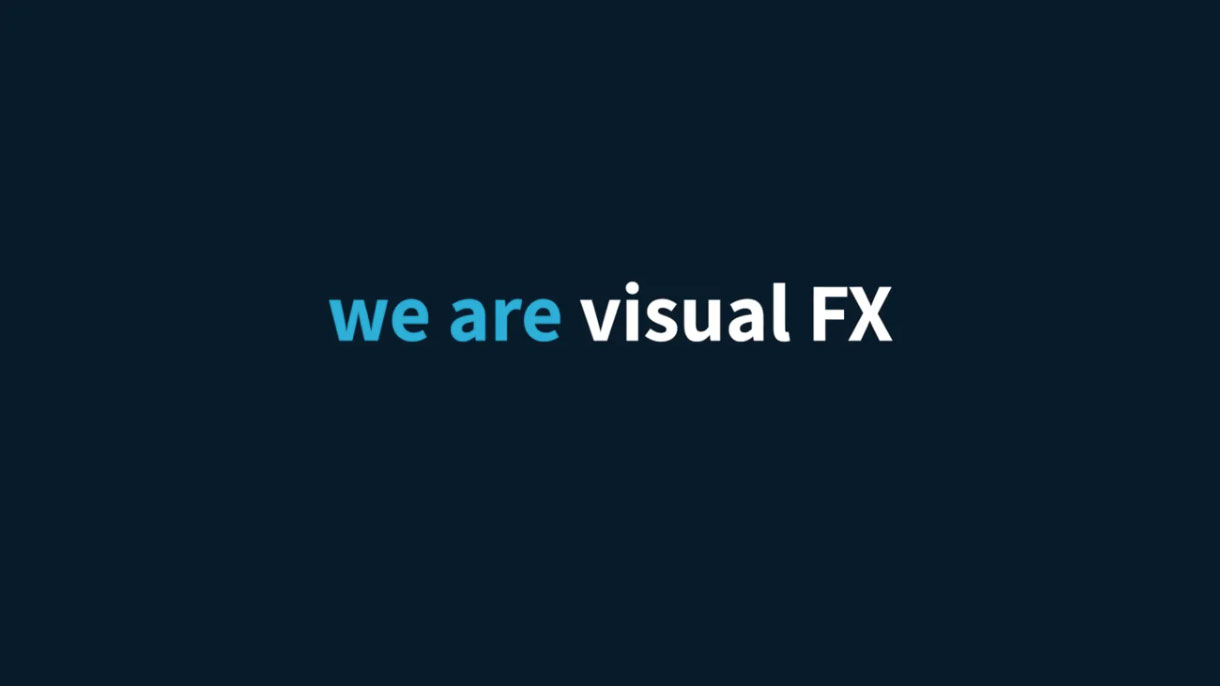 We Are Visual FX | Academy of Interactive Entertainment (AIE)